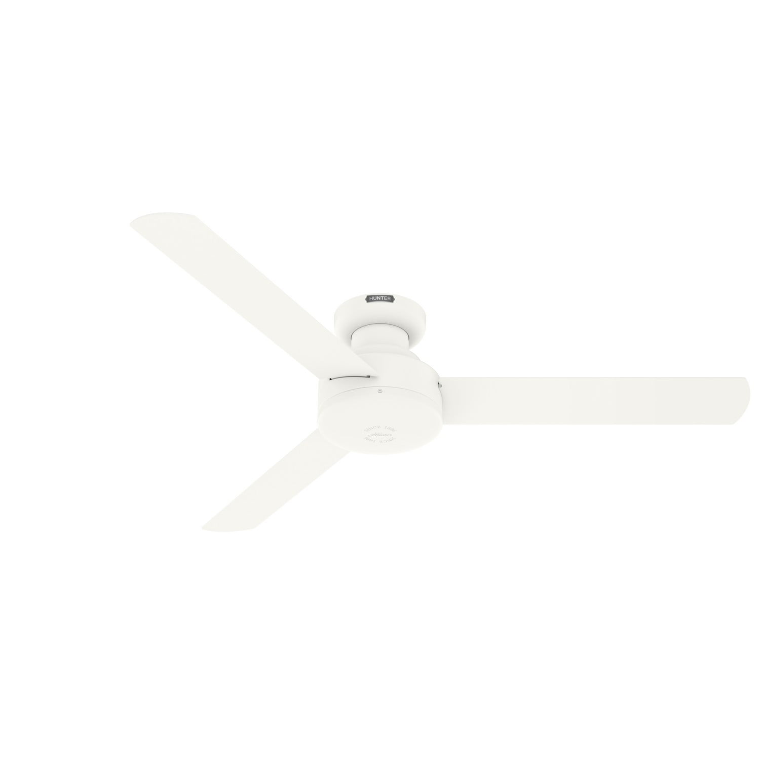Hunter Presto 52" Low Profile 3 Blade Hugger Indoor Ceiling Fan ...