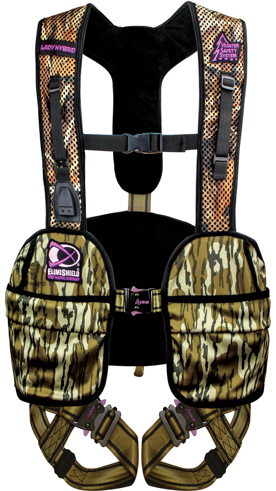 Hunter Safety System Lady Hybrid Hunting Harness, Mossy Oak, Fall ...