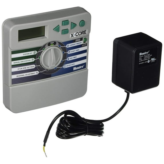Hunter Sprinkler XC600i X-Core 6-Station Indoor Controller Timer 6 Zone ...