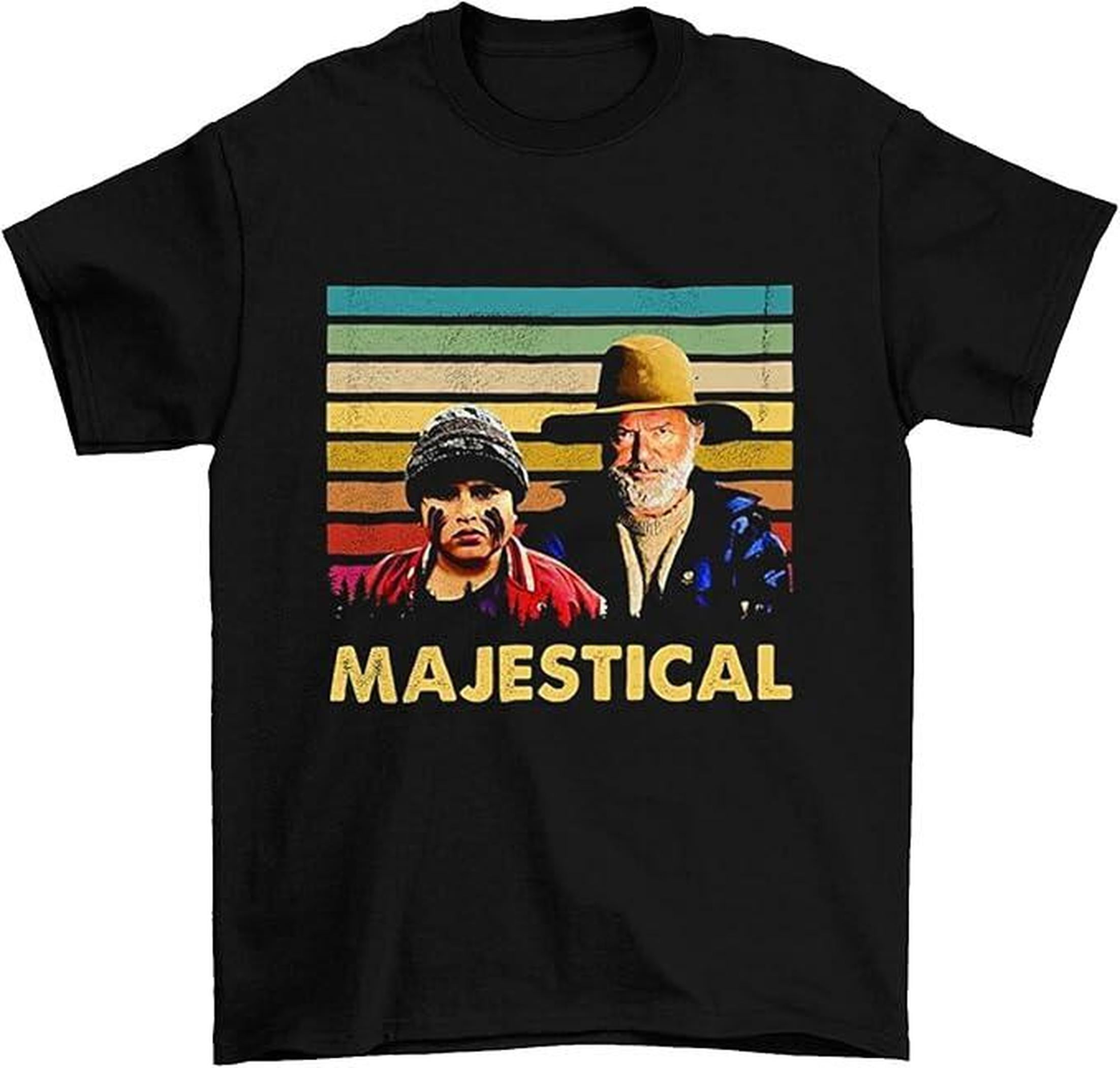 Hunter Wilderpeople Majestical Vintage T-Shirt, Classic Movie Shirt ...