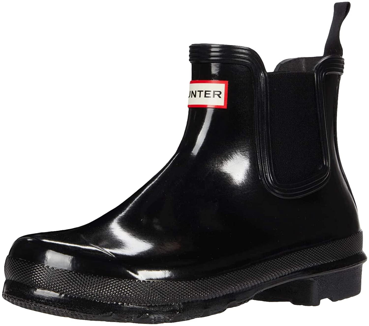 Hunter Women's Original Gloss Chelsea Boots Black WFS2078RGL BLK ...