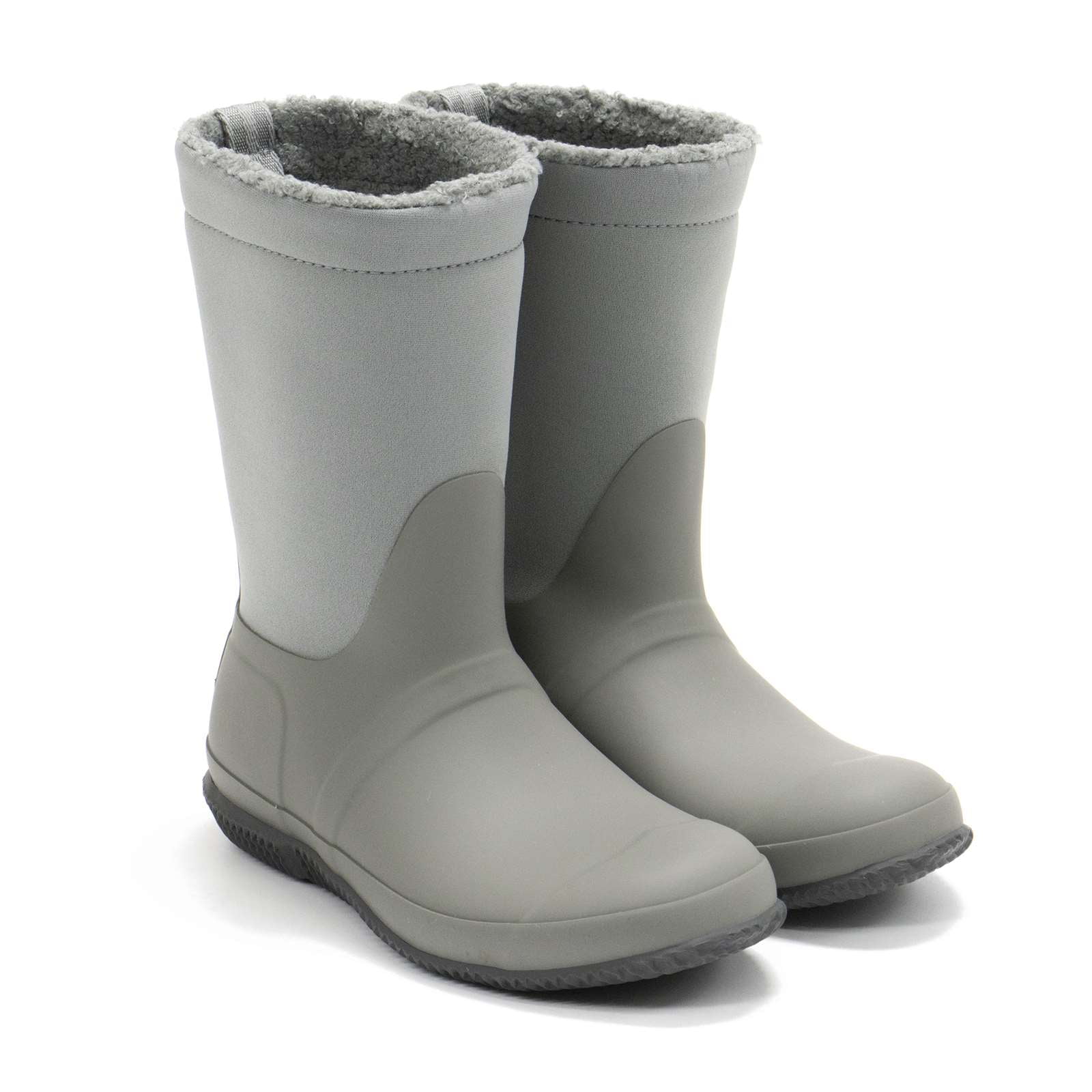Hunter Women's Original Insulated Roll Top Sherpa Boots, Tundra Grey ...