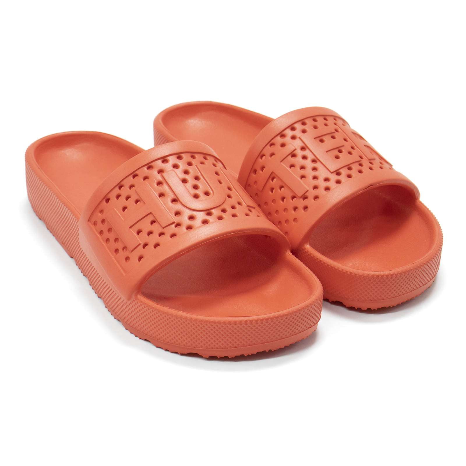 Hunter Women's Original Lightweight Moulded Sliders Sandals, Hunter Red ...