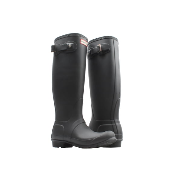 Hunter Women's Original Tall Waterproof Matte Rain Boots with Cozy ...