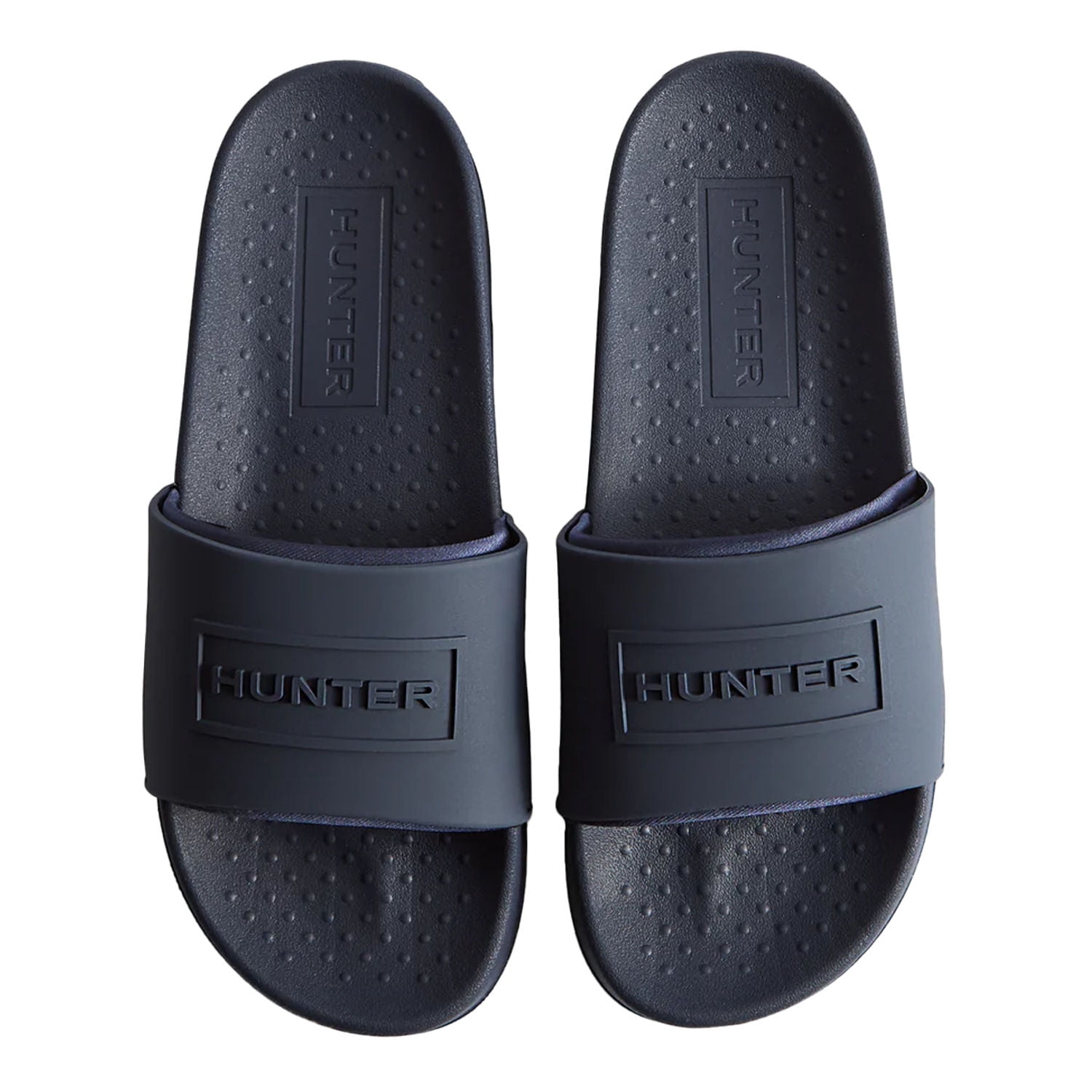 Hunter Womens Core Embossed Sliders - Walmart.com