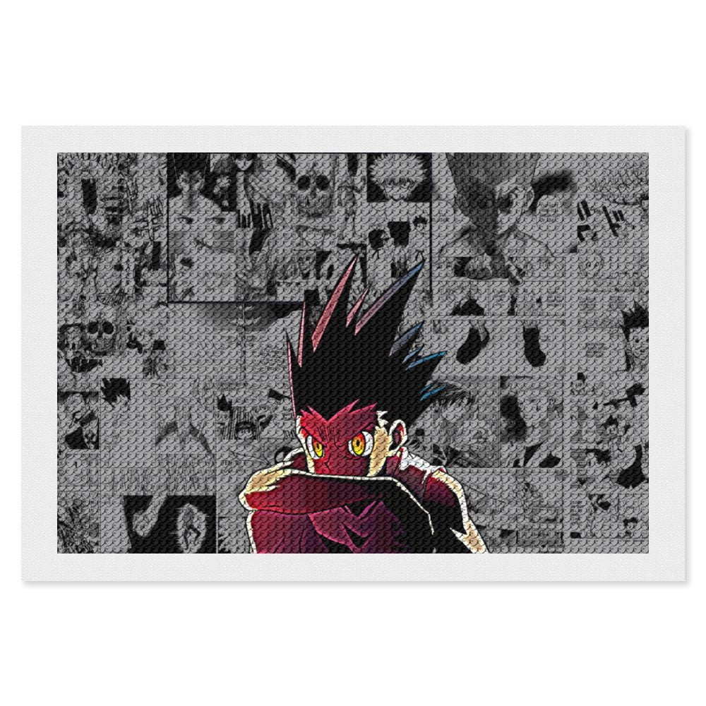 Hunter X Hunter Gon Diamond Art Kits DIY 5D Anime Painting by Number ...