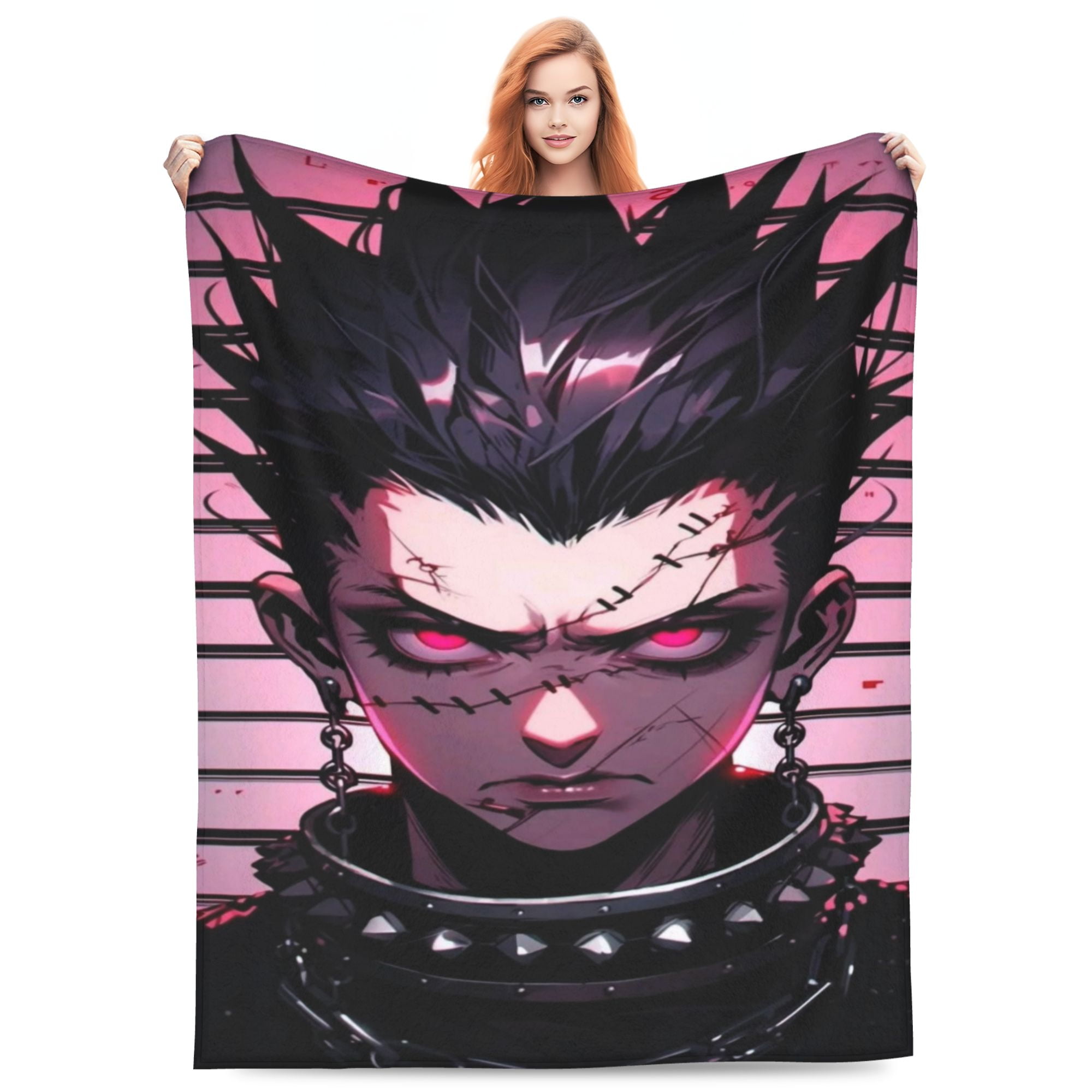 Hunter X Hunter Hisoka Bed Blanket 3D Printed Throw Blanket Lightweight ...