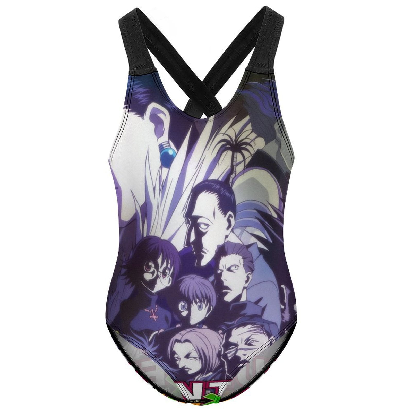 Hunter X Hunter Anime Poster Children's One-piece Swimsuit Summer Girl ...