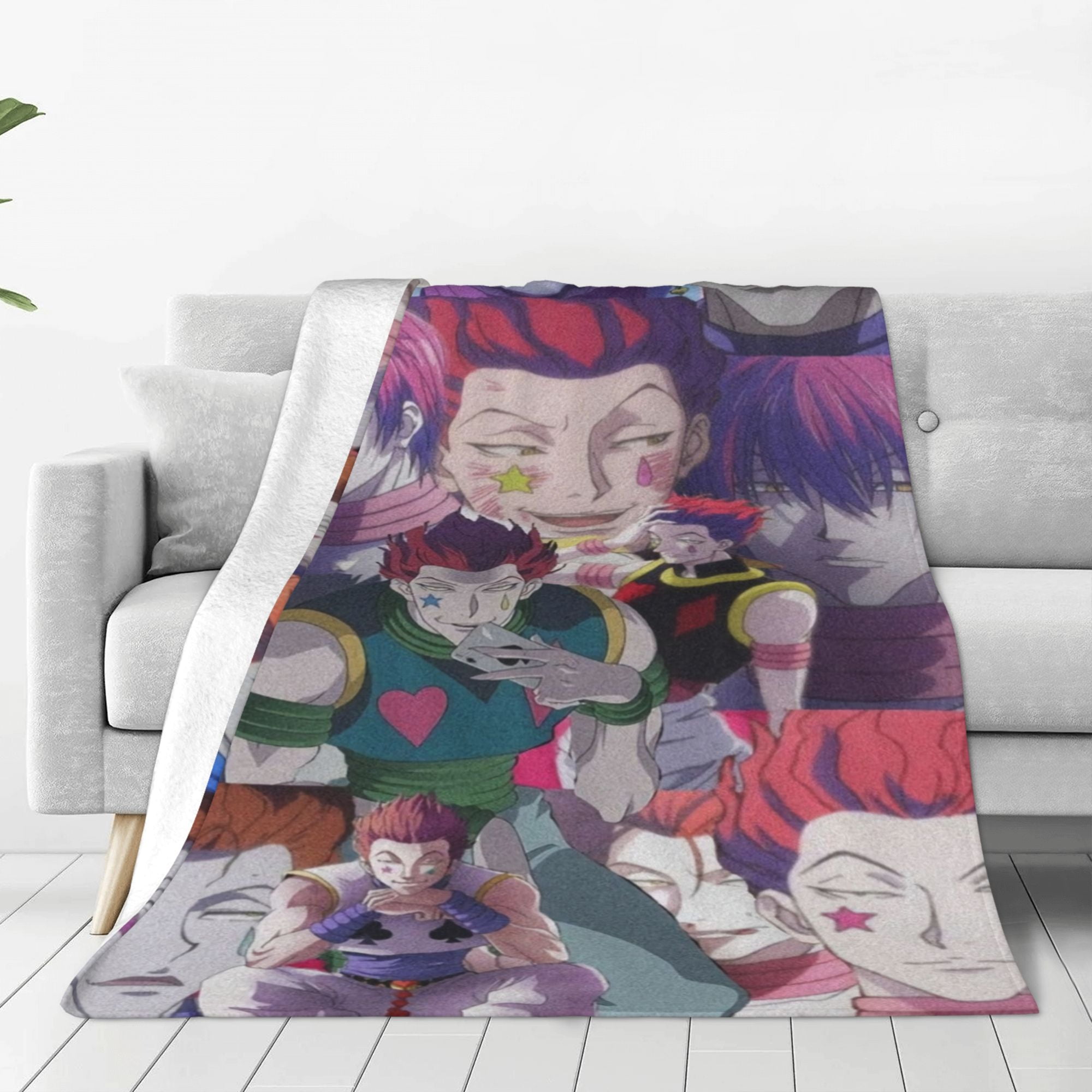 Hunter X Hunter Anime Throw Blanket Soft Plush Travel Blankets For ...