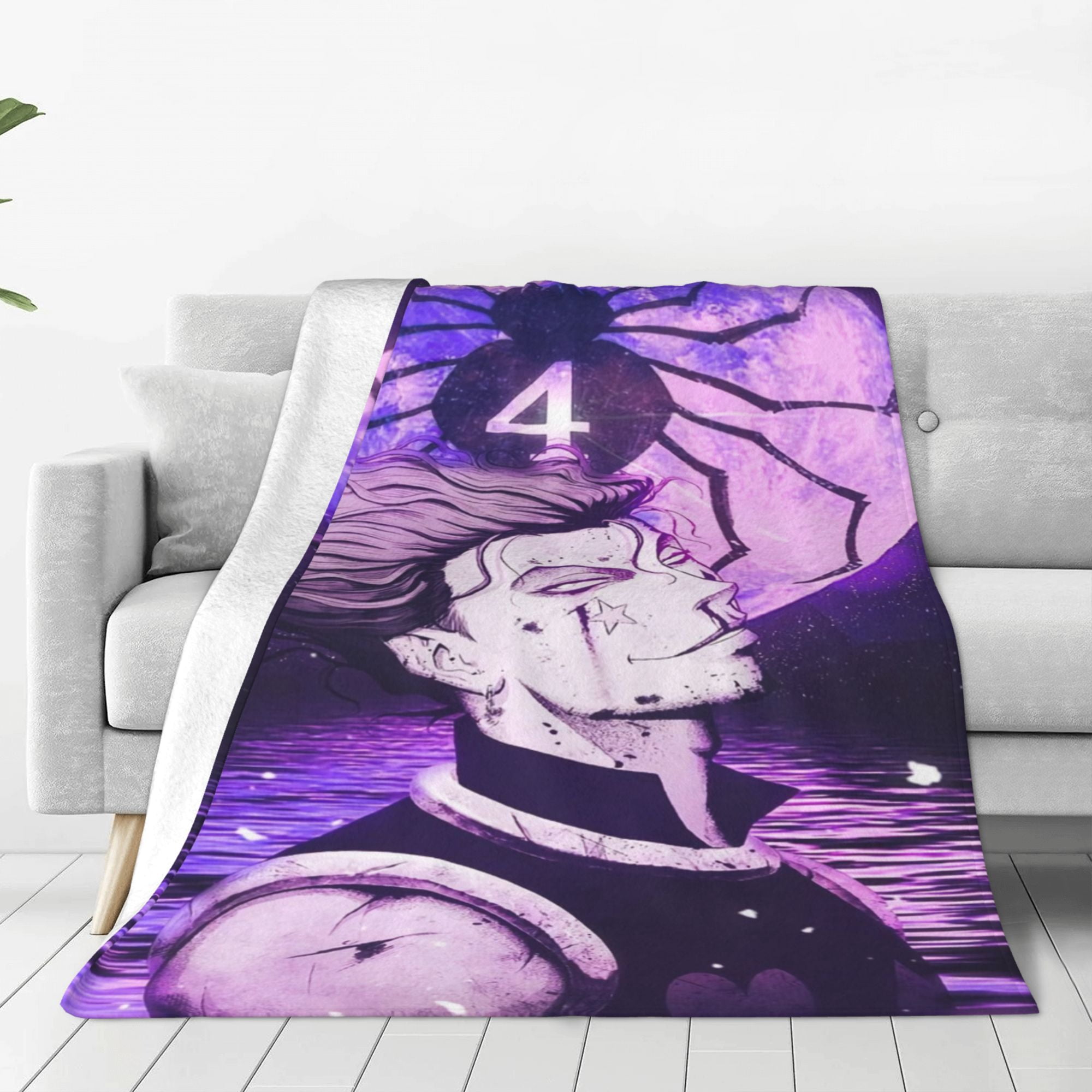 Hunter X Hunter Anime Throw Blanket Soft Plush Travel Blankets For ...