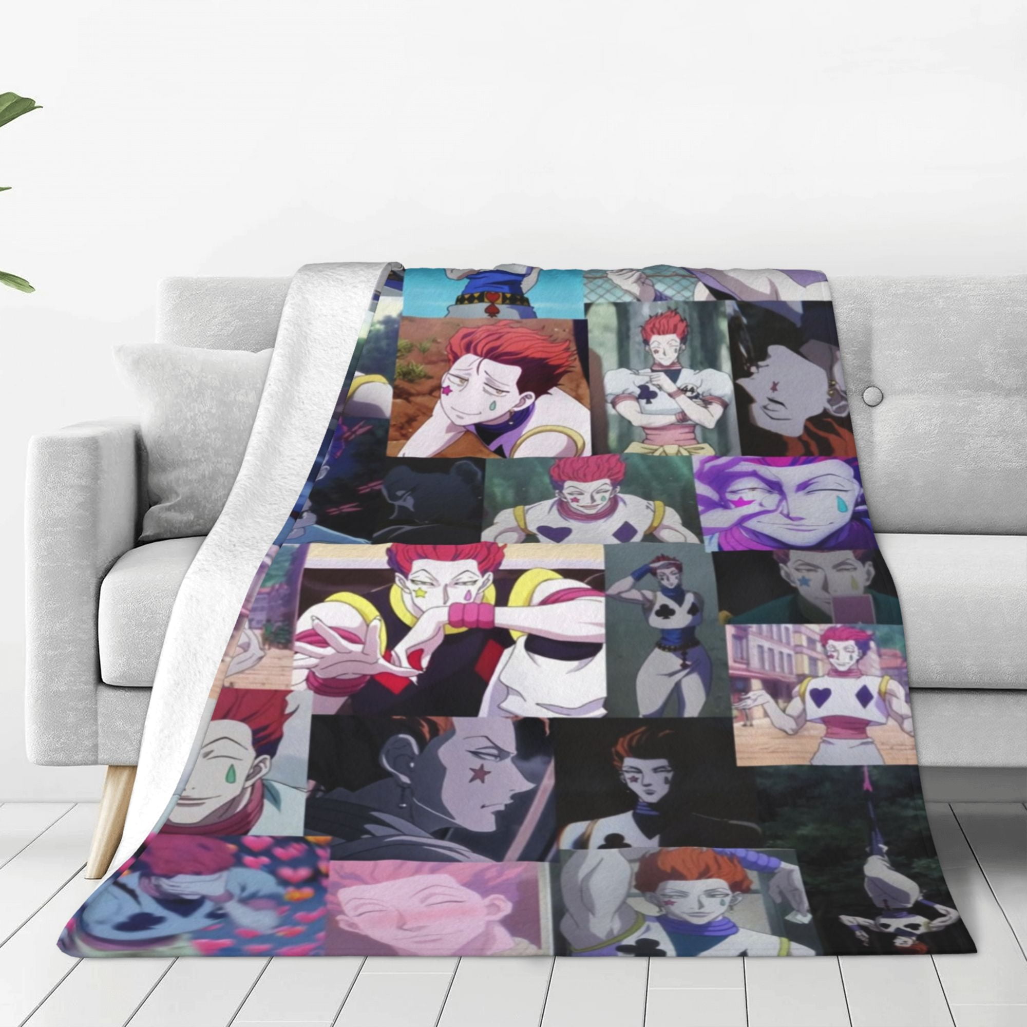 Hunter X Hunter Anime Throw Blanket Soft Plush Travel Blankets For ...
