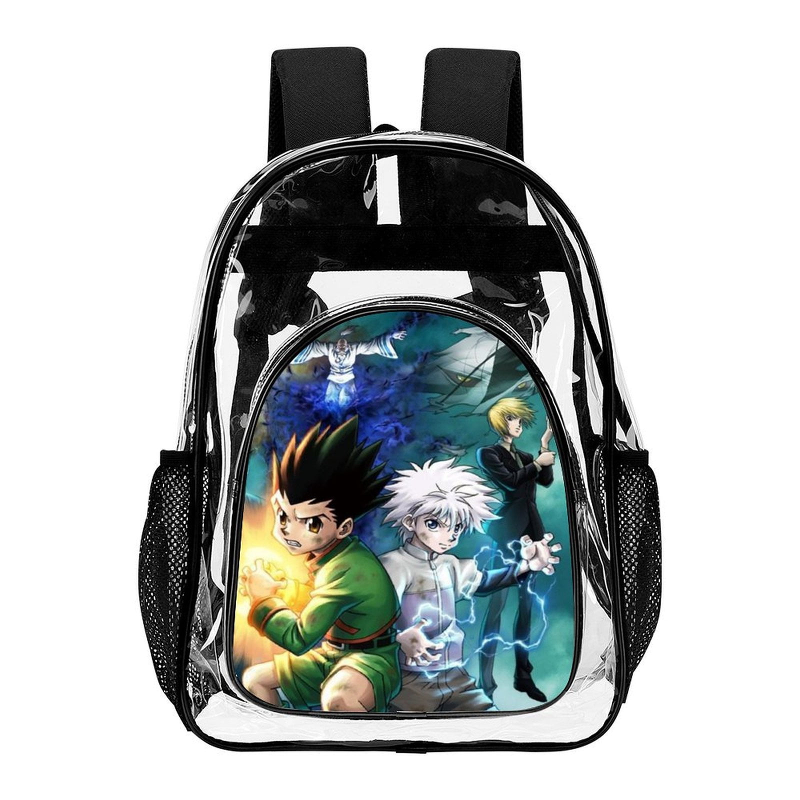 Hunter X Hunter Anime Transparent Backpack Satchel Bookbag Schoolbag ...