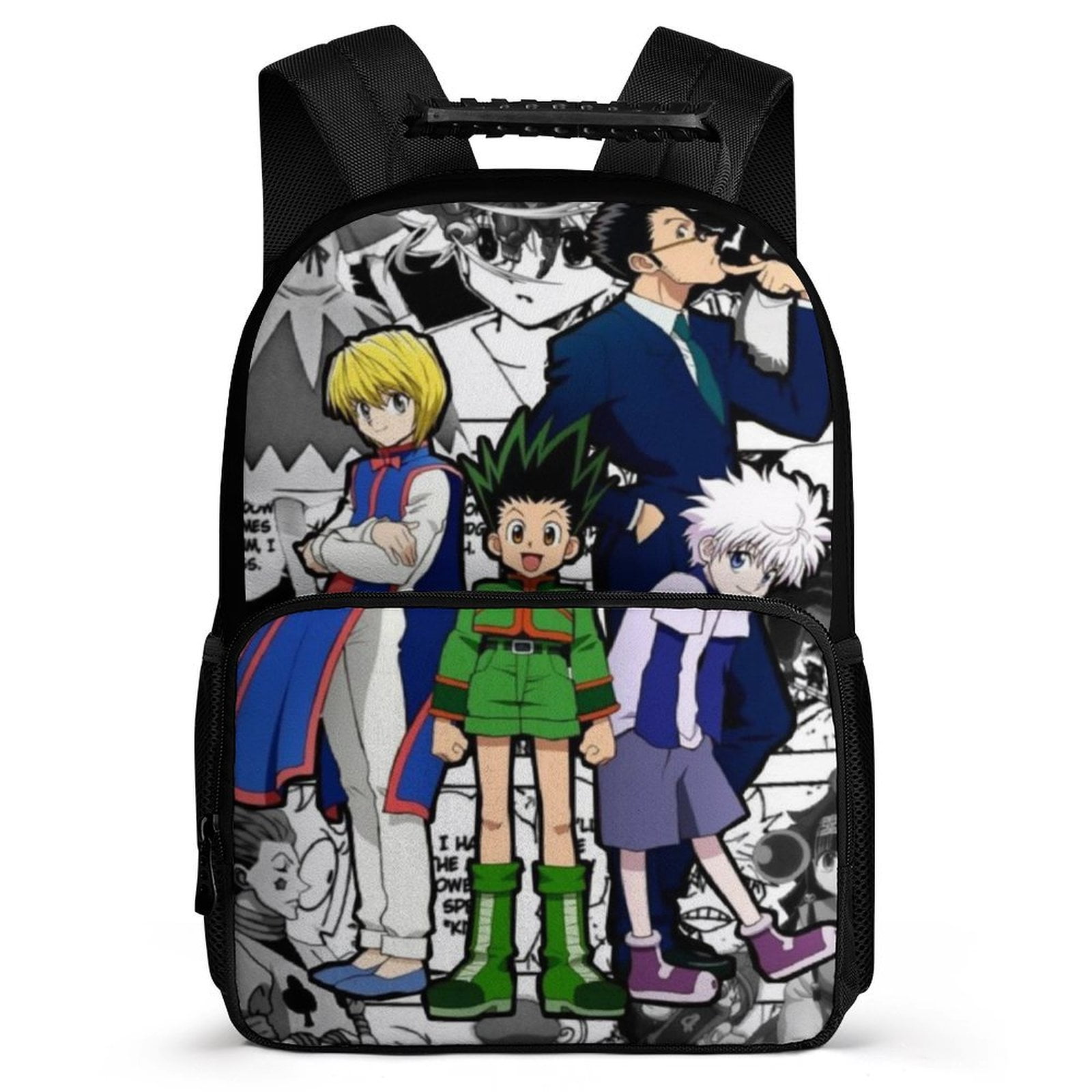 Hunter X Hunter Backpack 16 Inch Shoulder Laptop Bookbags Casual College Shoulder Bag Computer ...