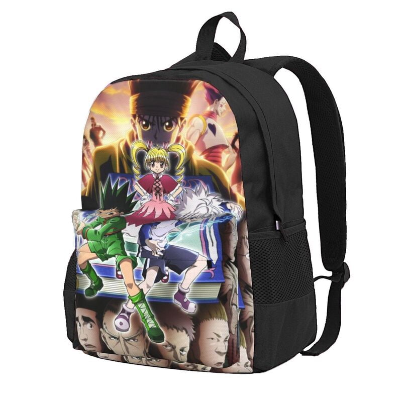 Hunter X Hunter Backpac 16.5In Backpac Hiking Bookpack Bag Daypack ...
