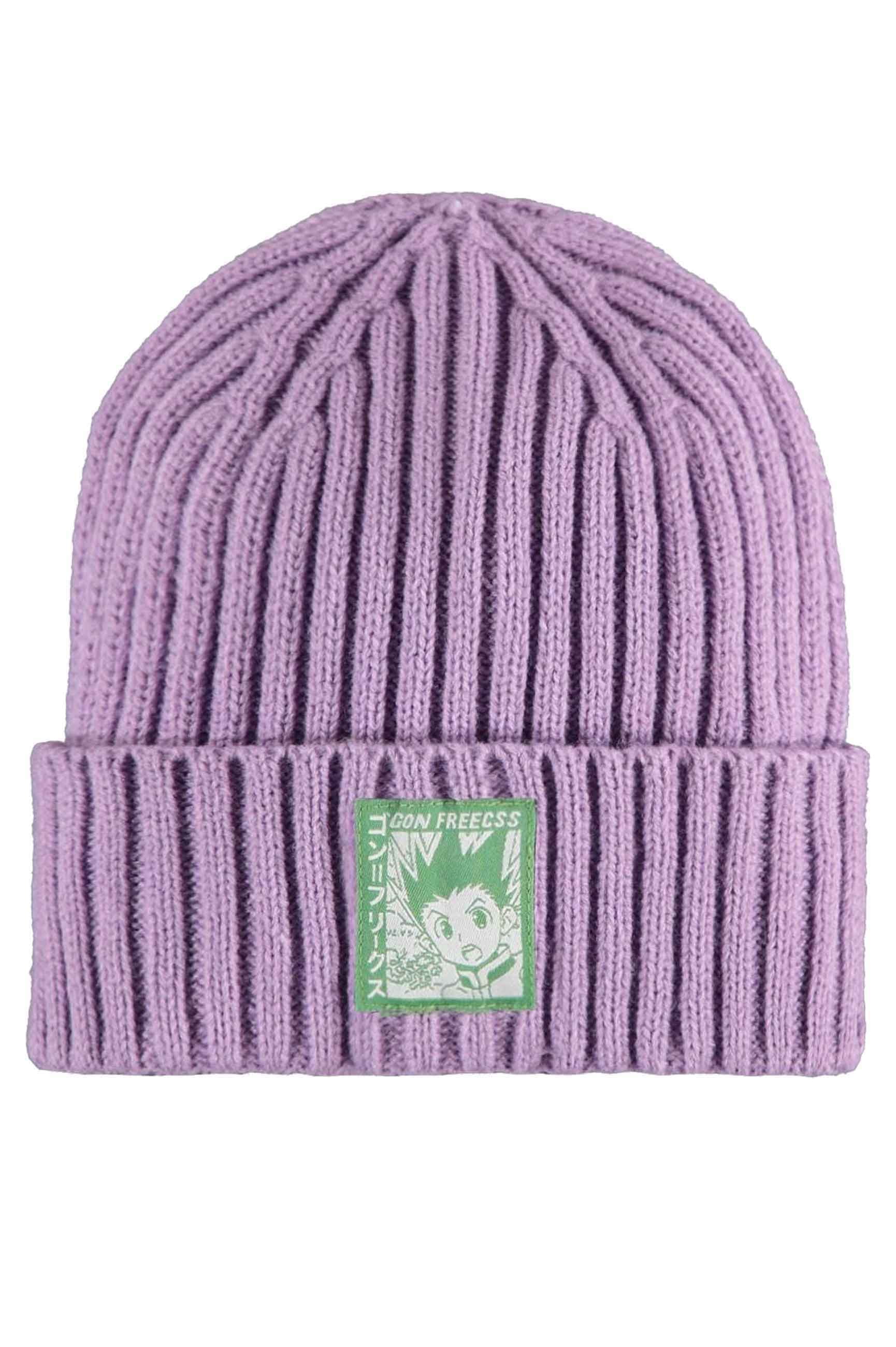 Hunter X Hunter Beanie Hat Gon Freecss Patch new Official Purple Turn ...