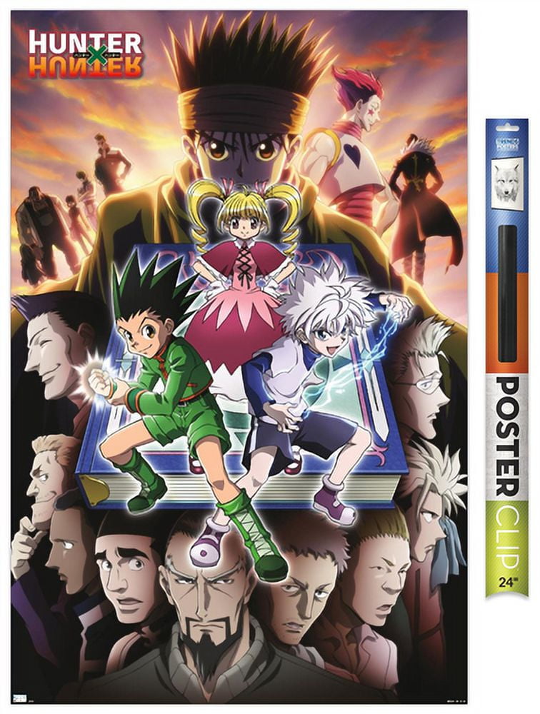 Hunter X Hunter - Book Key Art Wall Poster, 22.375" x 34" - Walmart.com