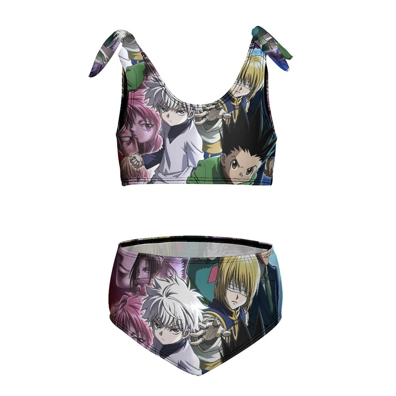 Hunter X Hunter Characters Girls Swimsuits Set 2pcs Summer Holiday ...