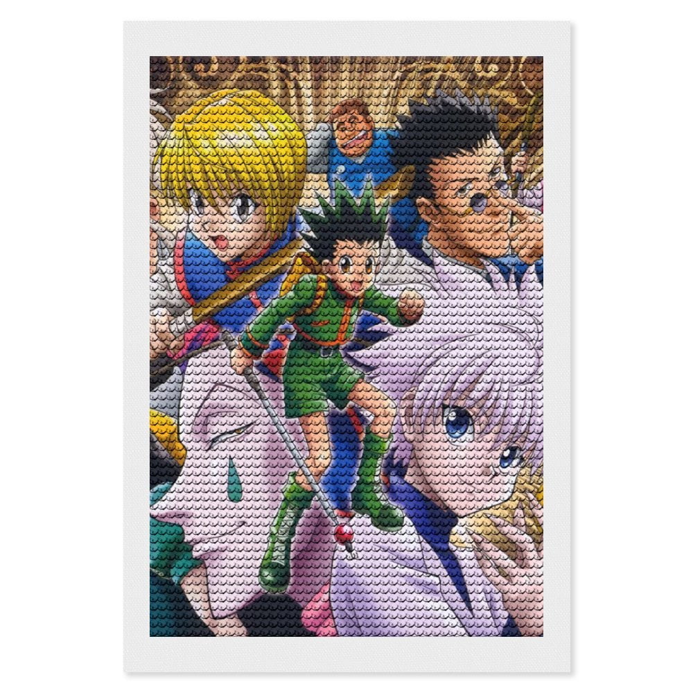 Hunter X Hunte Diamond Art Kits DIY 5D Anime Painting by Number Kits ...