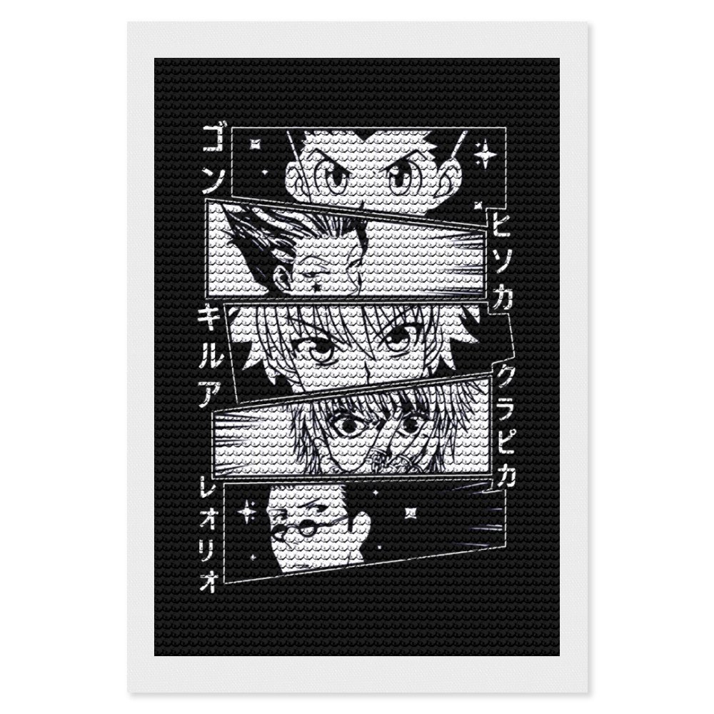 Hunter X Hunte Diamond Art Kits DIY 5D Anime Painting by Number Kits ...