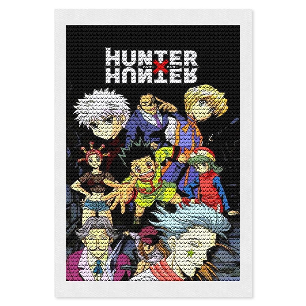 Hunter X Hunte Diamond Art Kits DIY 5D Anime Painting by Number Kits ...