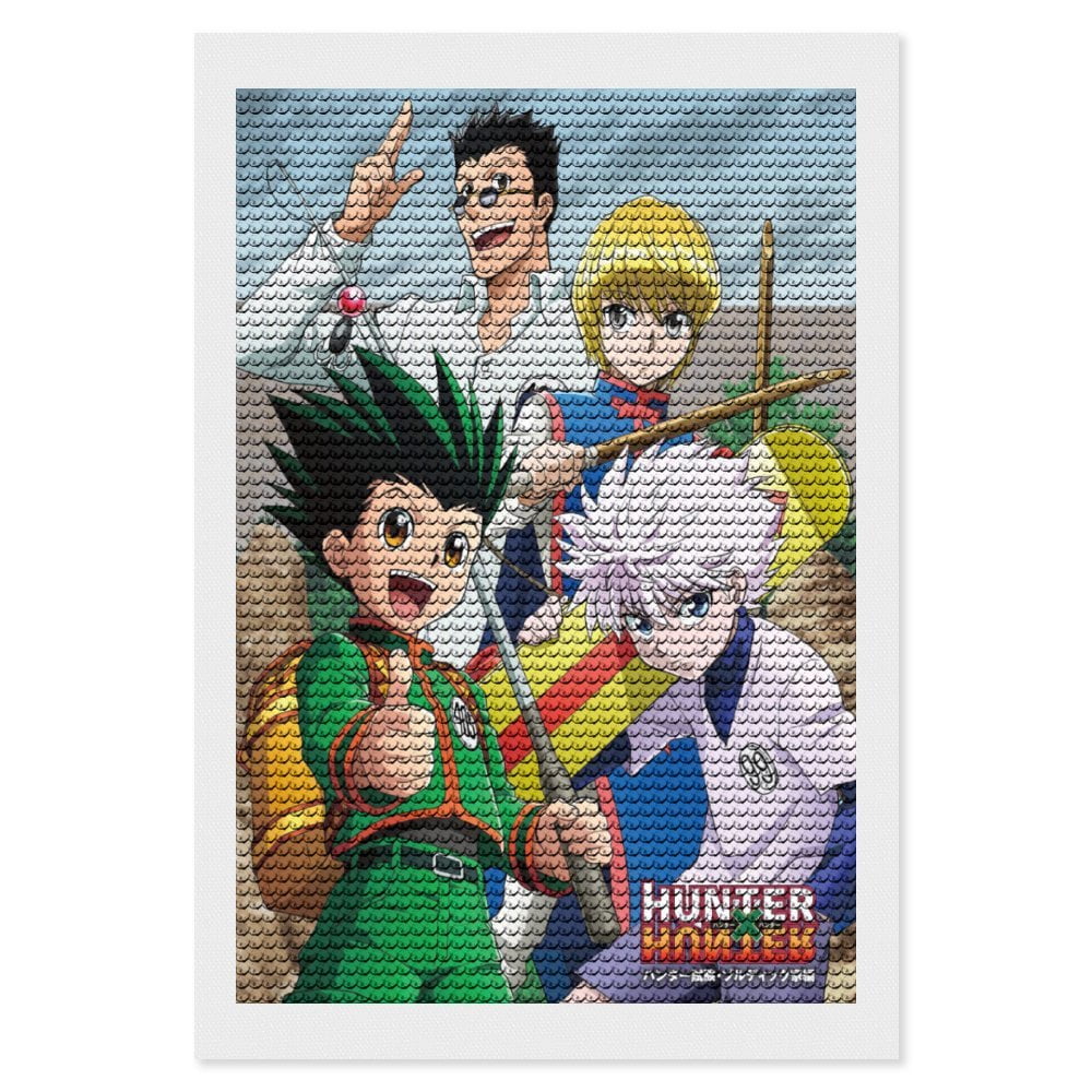 Hunter X Hunte Diamond Art Kits DIY 5D Anime Painting by Number Kits ...