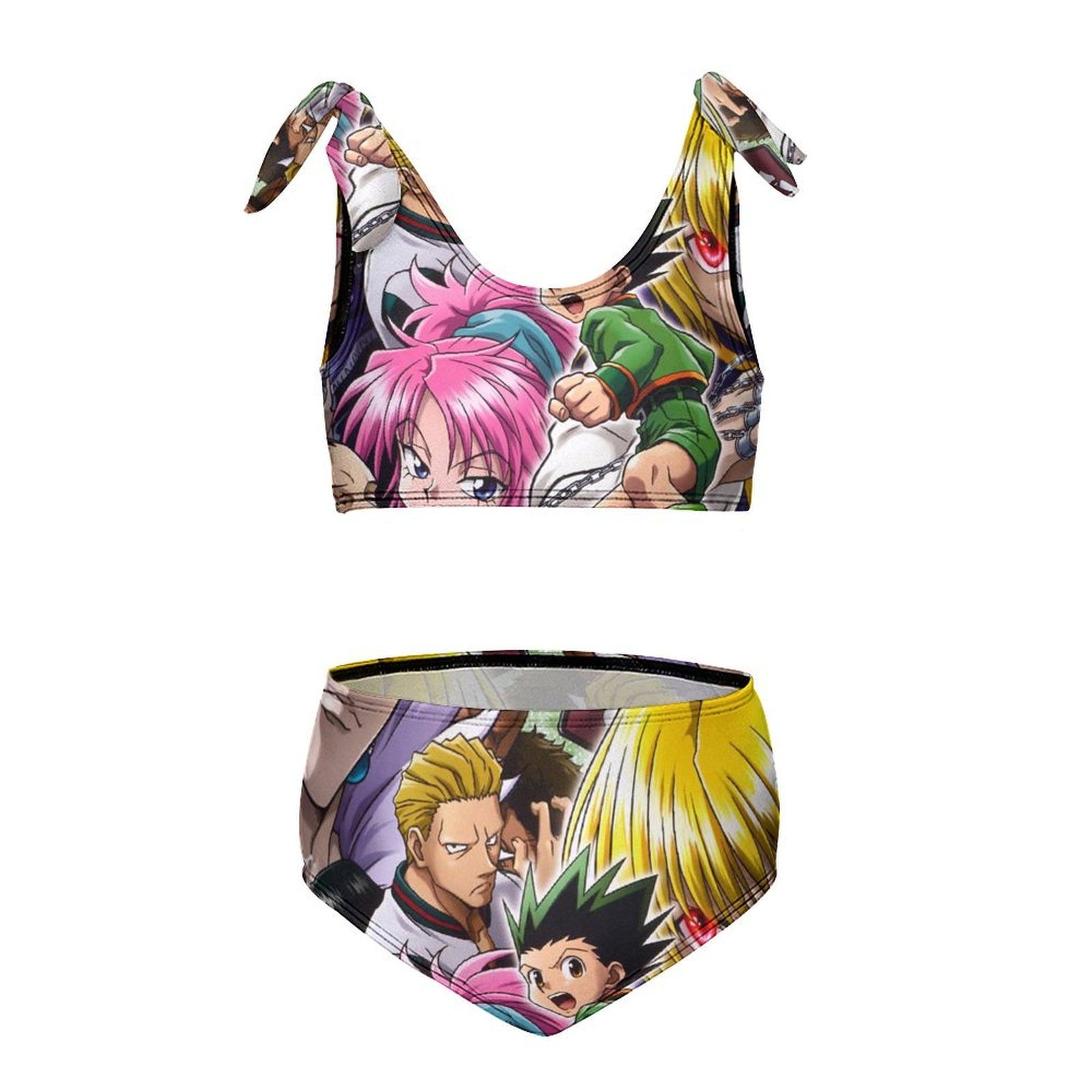 Hunter X Hunter Girls Swimsuits Set 2pcs Summer Holiday Bathing Suit ...