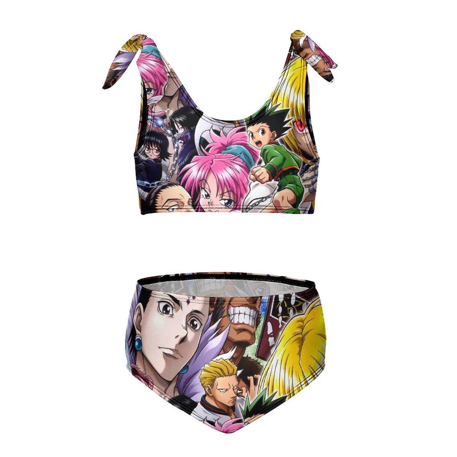 Hunter X Hunter Girls Swimsuits Set 2pcs Summer Holiday Bathing Suit ...