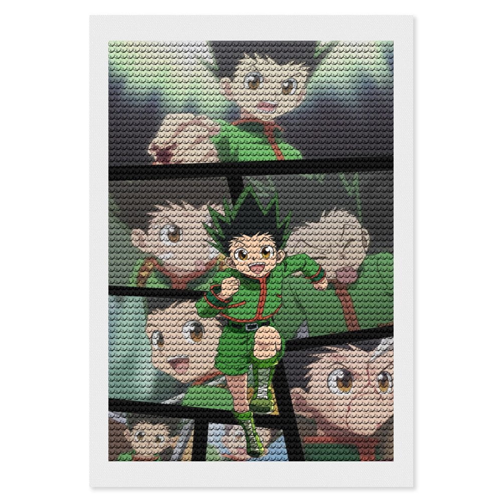 Hunter X Hunte Gon Freeccss Diamond Art Kits DIY 5D Anime Painting by ...