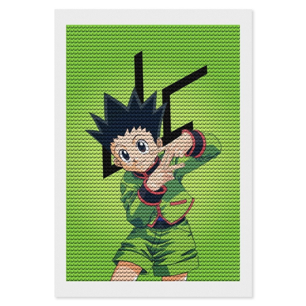 Hunter X Hunte Gon Freeccss Diamond Art Kits DIY 5D Anime Painting by ...