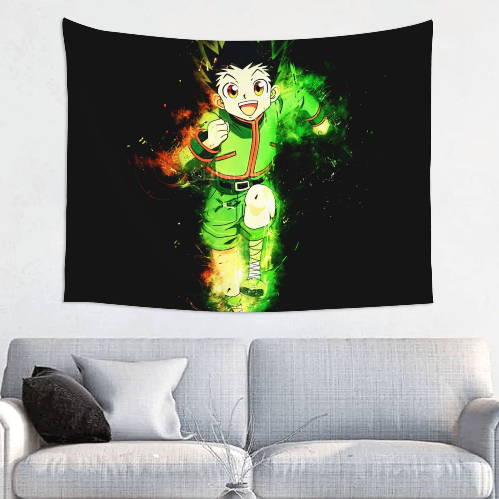 Hunter X Hunte Gon Freeccss Tapestry Anime Poster Large Background Wall ...