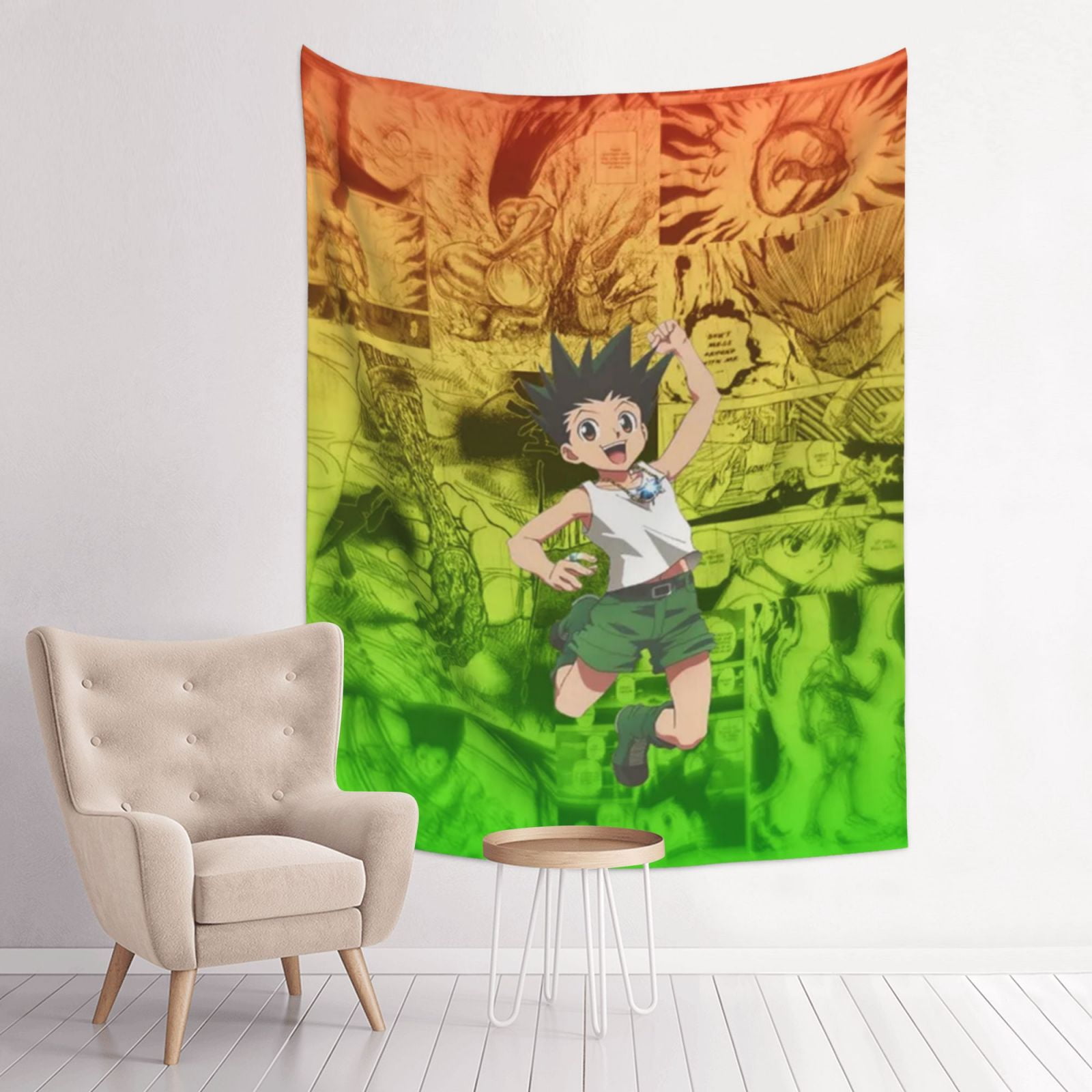 Hunter X Hunte Gon Freeccss Tapestry Anime Poster Large Background Wall ...