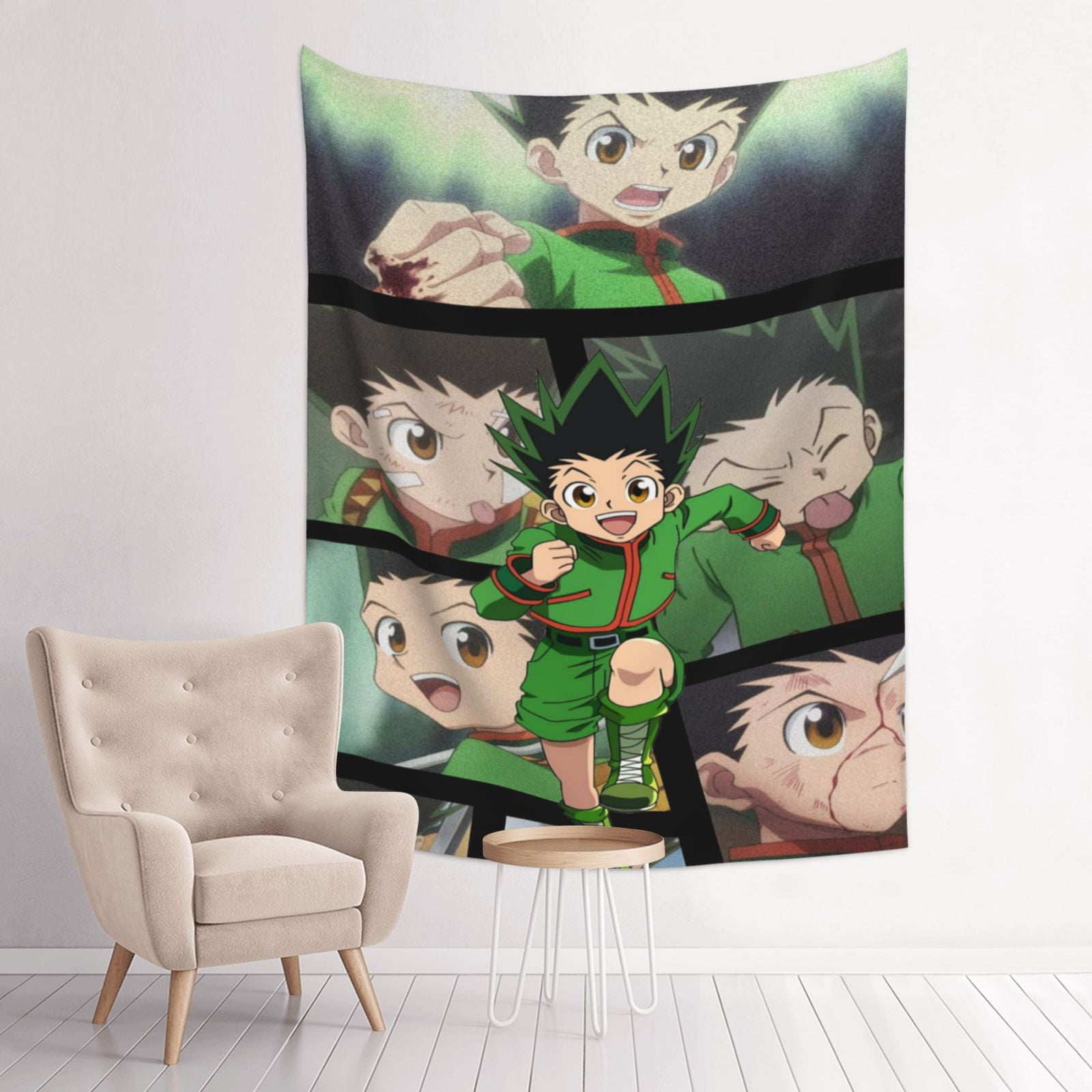 Hunter X Hunte Gon Freeccss Tapestry Anime Poster Large Background Wall ...