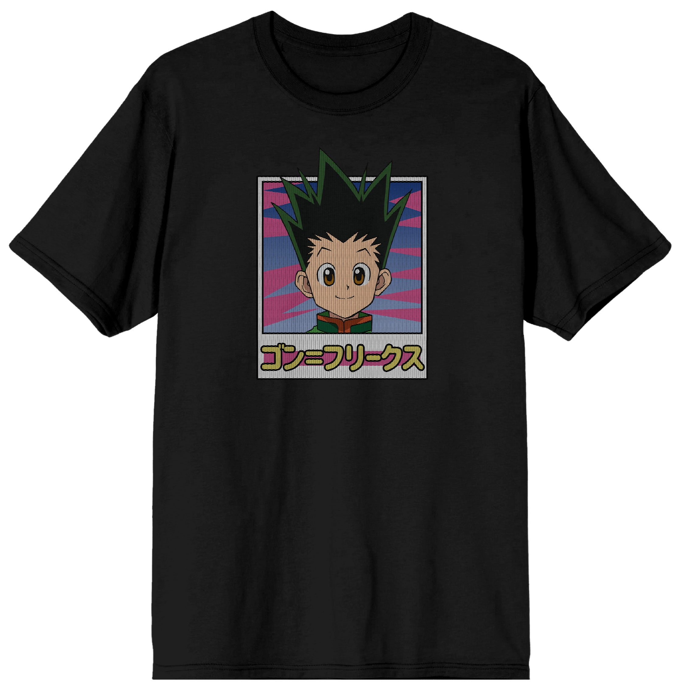 Hunter X Hunter Gon Freecss Pixel Art Men's Black T-shirt-3XL - Walmart.com