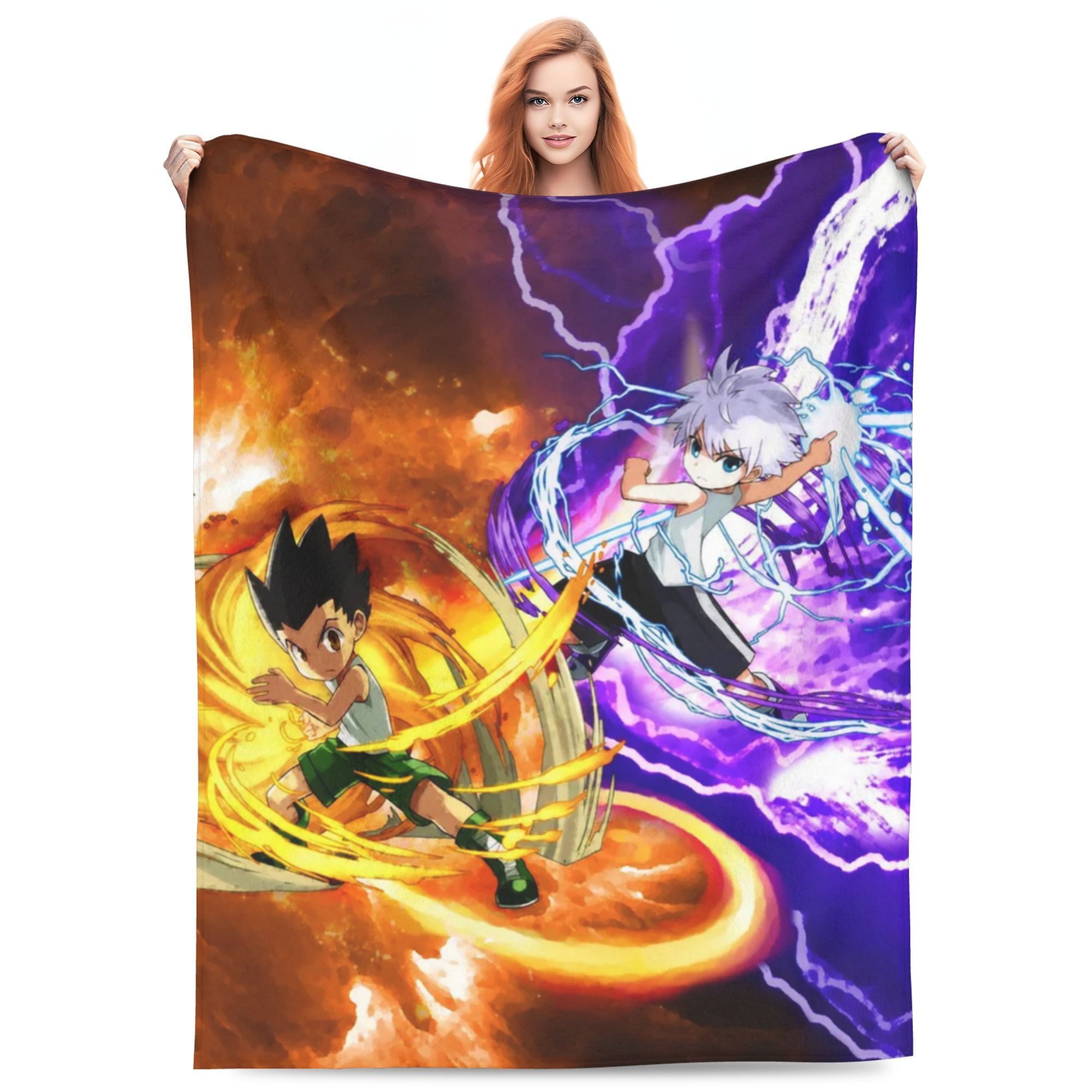 Hunter X Hunte Gon Killua Bed Blanket 3D Printed Throw Blanket ...
