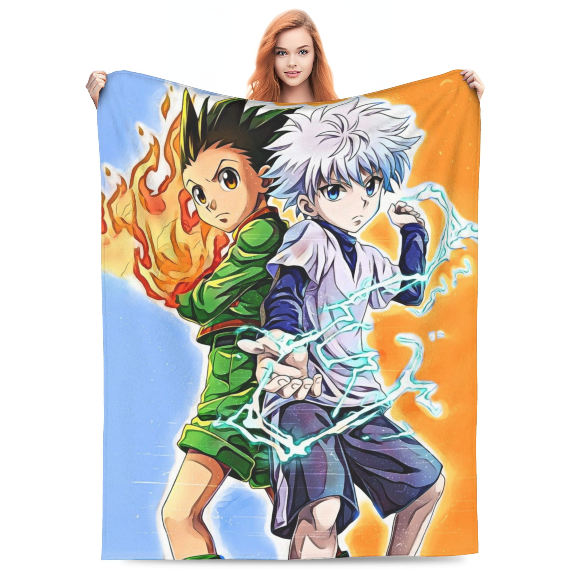 Hunter X Hunte Gon Killua Bed Blanket 3D Printed Throw Blanket ...