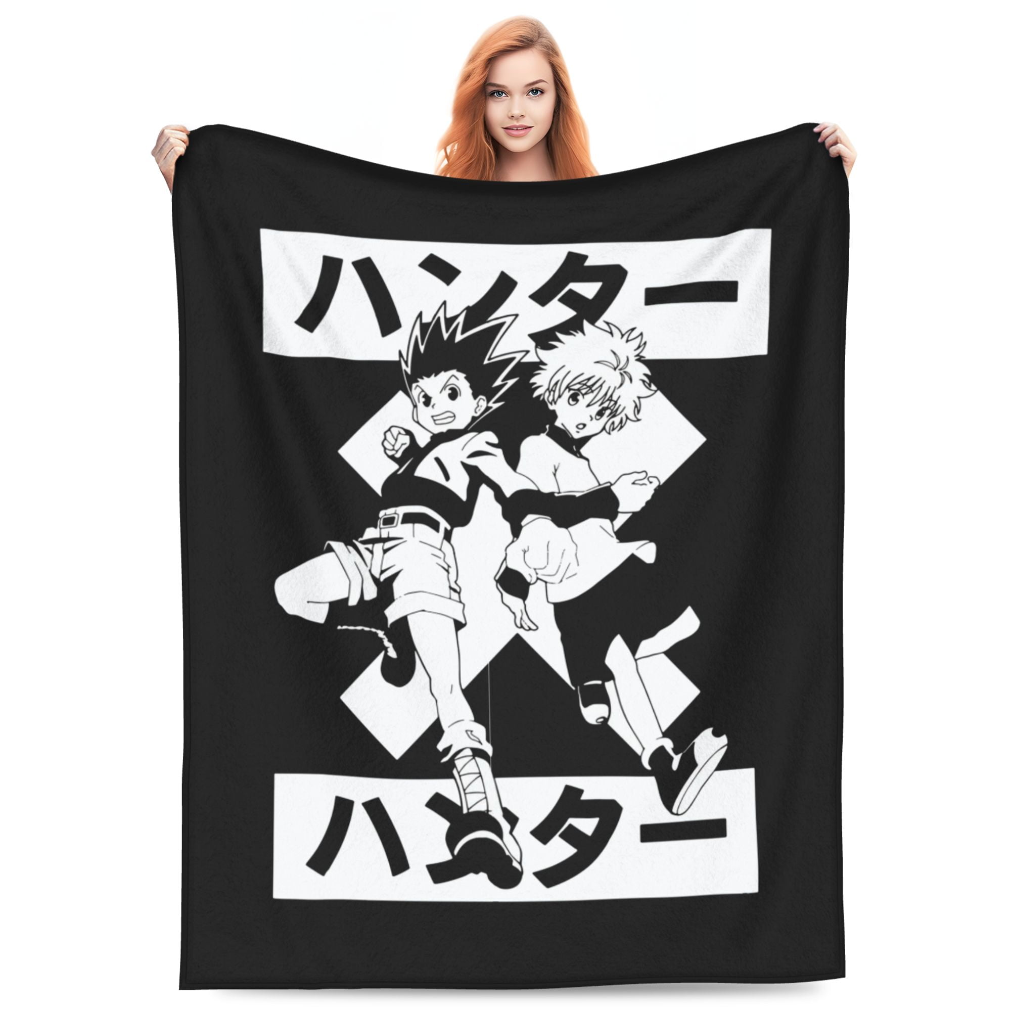 Hunter X Hunte Gon Killua Bed Blanket 3D Printed Throw Blanket ...
