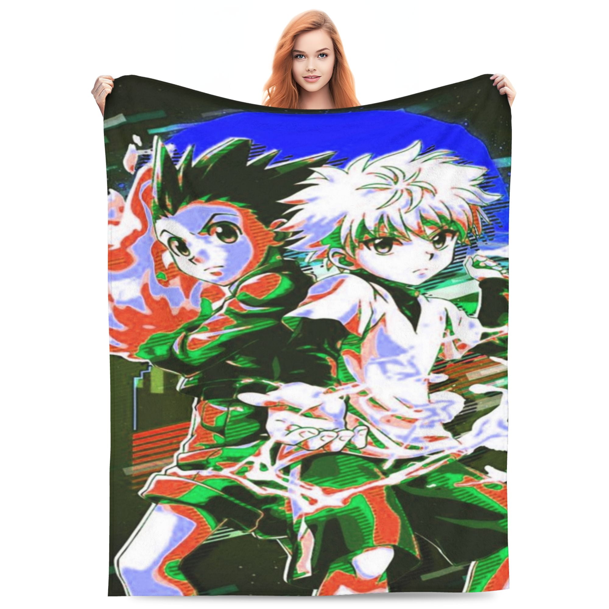 Hunter X Hunte Gon Killua Bed Blanket 3D Printed Throw Blanket ...
