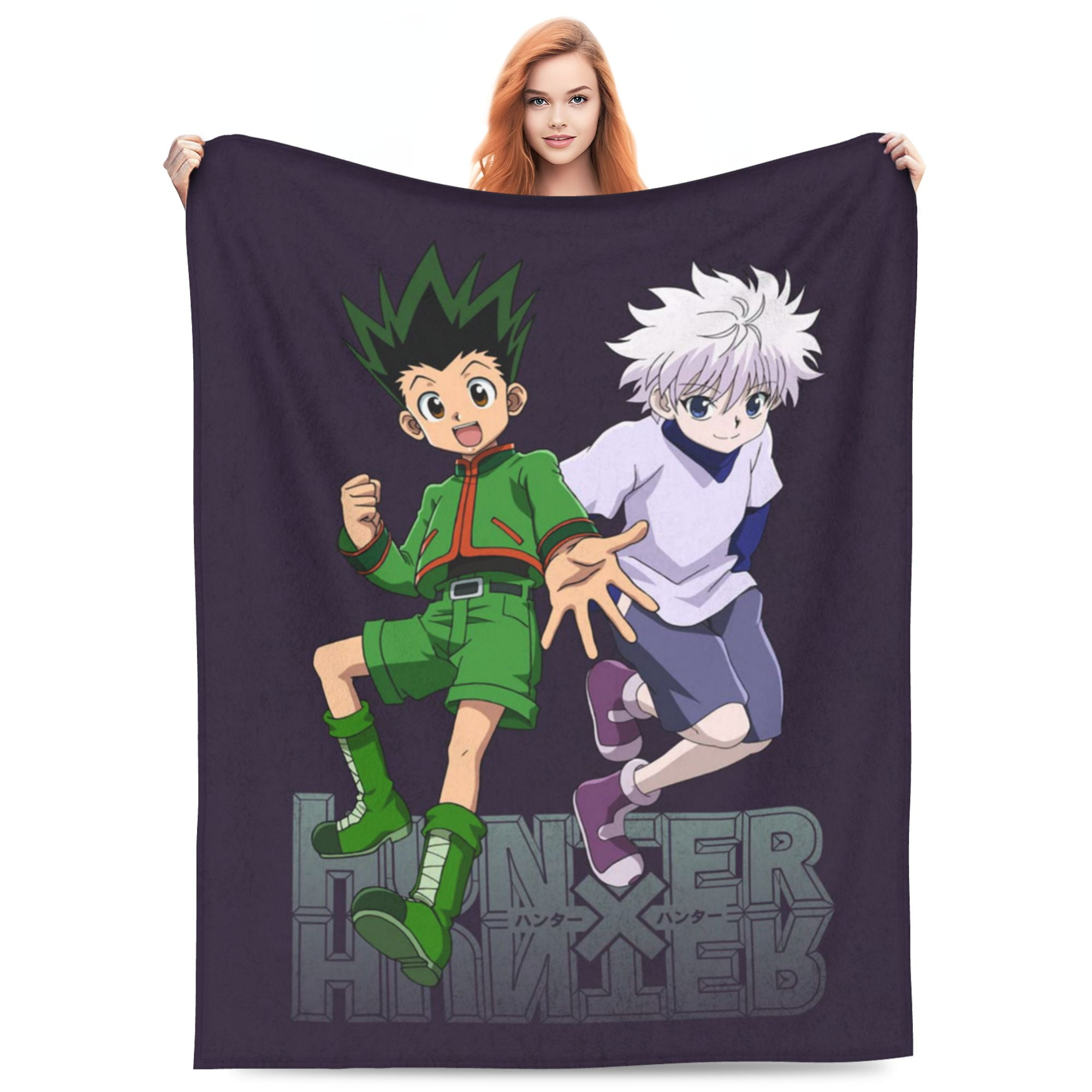 Hunter X Hunte Gon Killua Bed Blanket 3D Printed Throw Blanket ...
