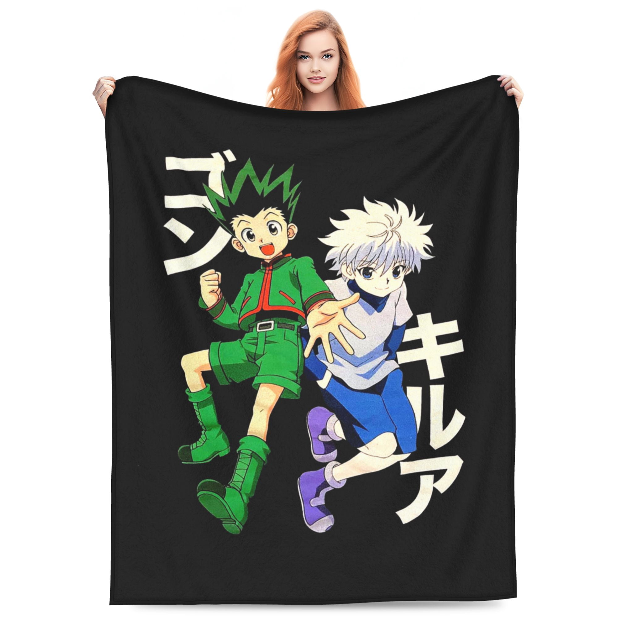 Hunter X Hunte Gon Killua Bed Blanket 3D Printed Throw Blanket ...