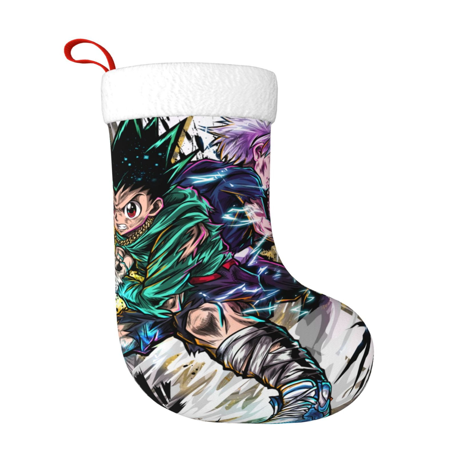Hunter X Hunte Gon Killua Christmas Stocking Holiday Socks for Family ...