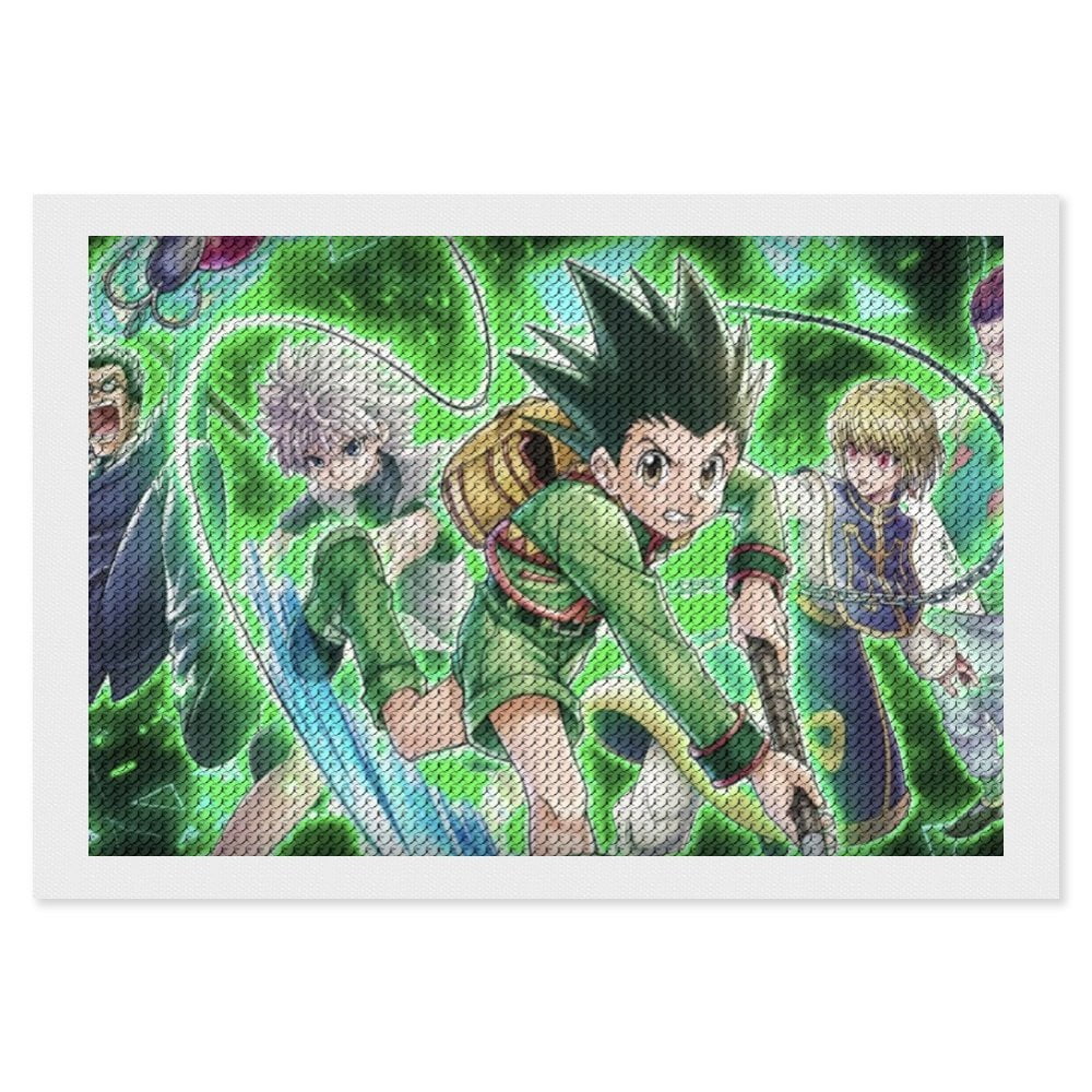 Hunter X Hunte Gon Killua Diamond Art Kits DIY 5D Anime Painting by ...