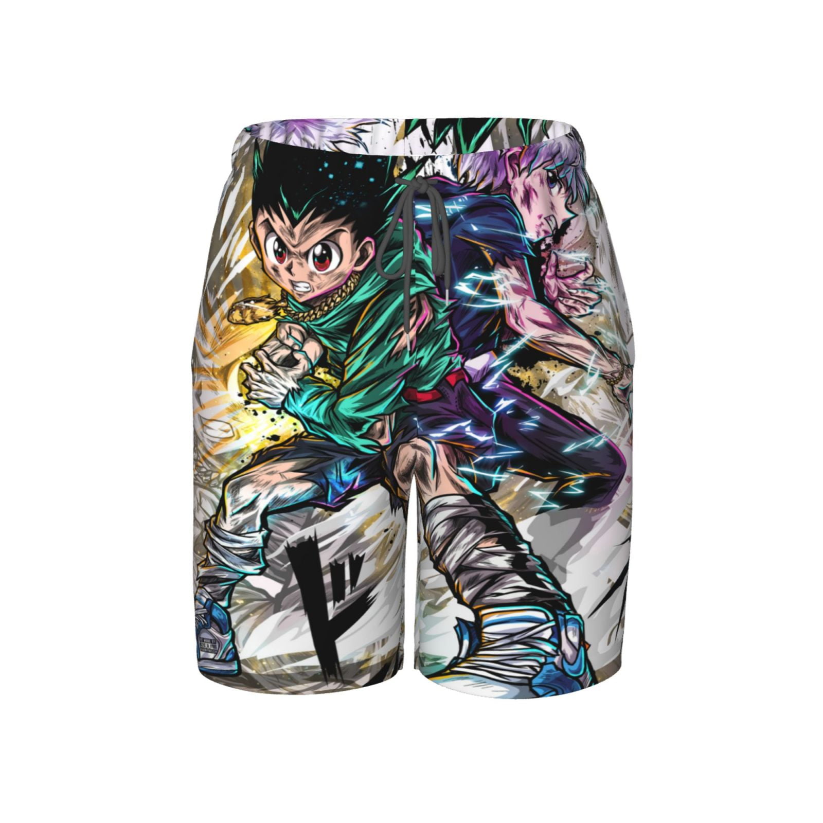 Hunter X Hunte Gon Killua Swim Trunks for Boys Beach Short with ...