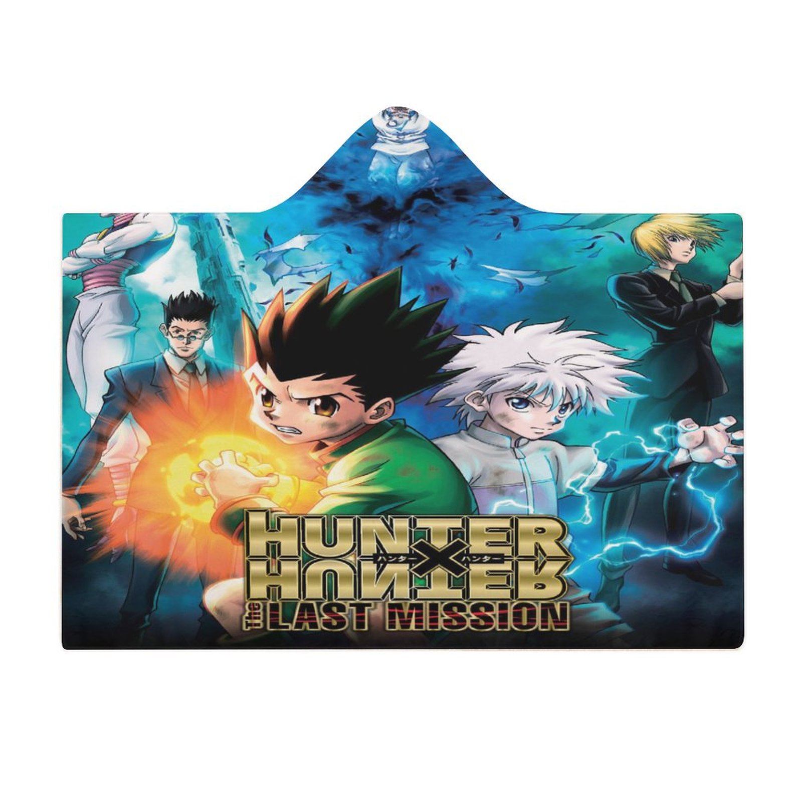 Hunter X Hunte Gon Killua Wearable Fleece Blanket Hoodie Cloak Hooded ...