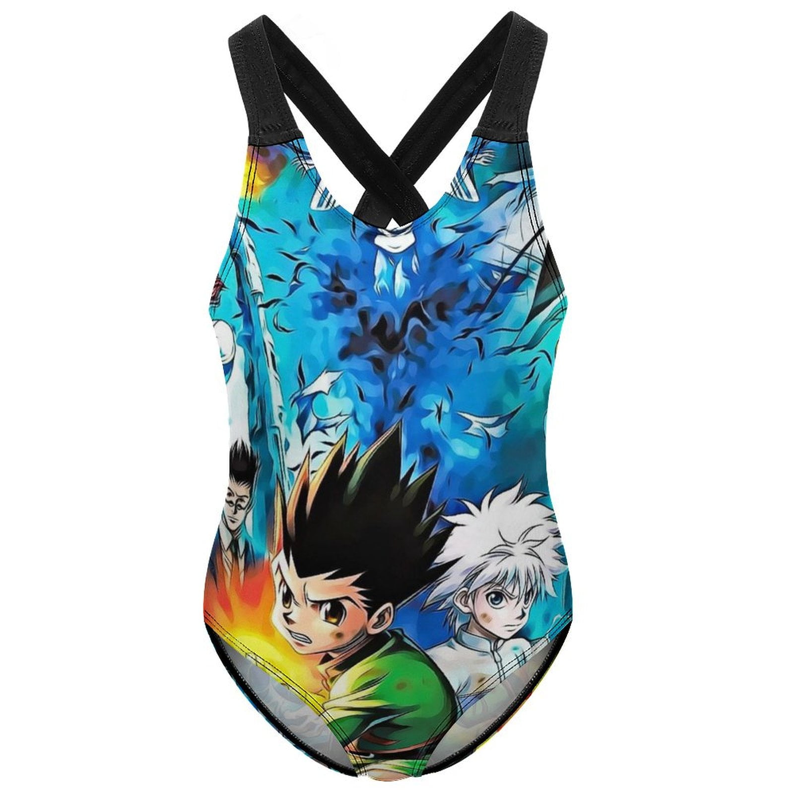 Hunter X Hunter Gon Killua Zoldyck Children's One-piece Swimsuit Summer ...