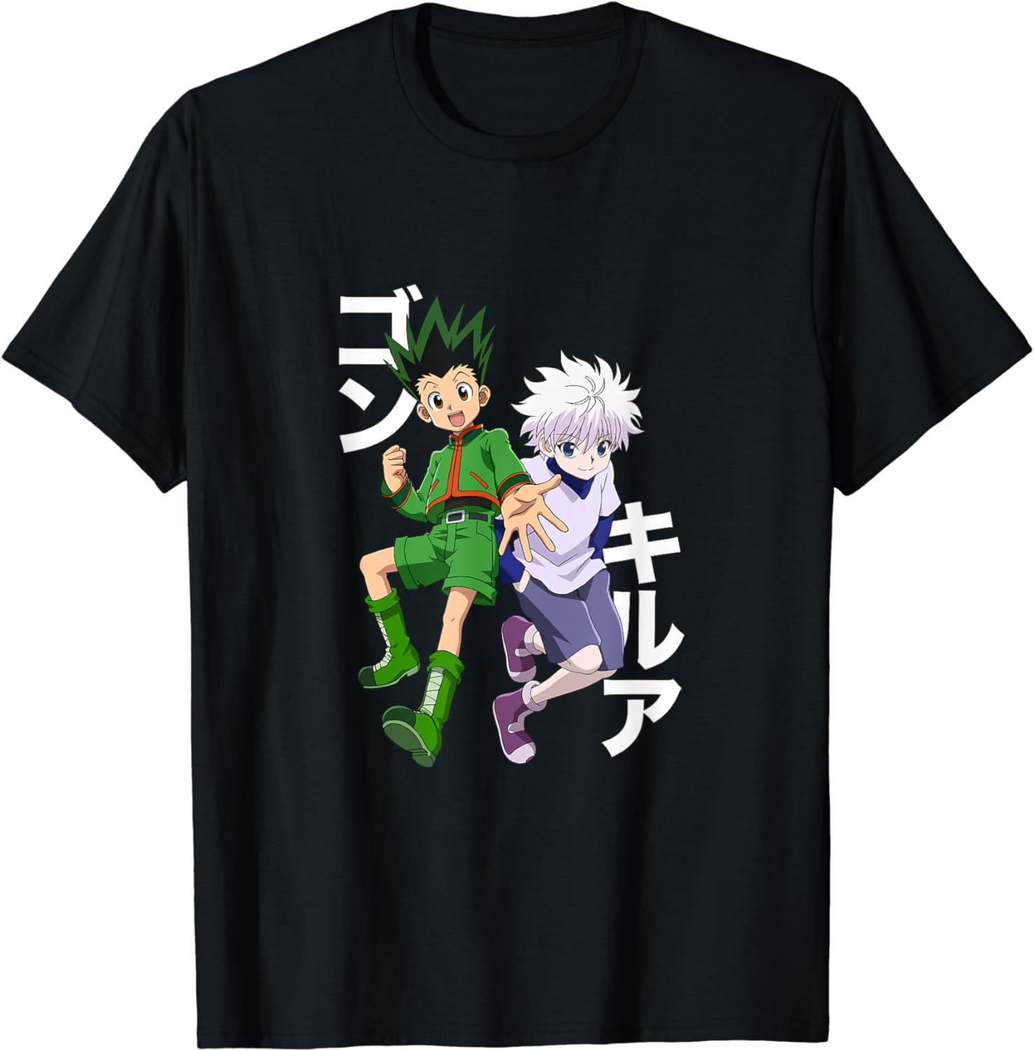 Hunter X Hunter Gon and Killua T-Shirt - Walmart.com