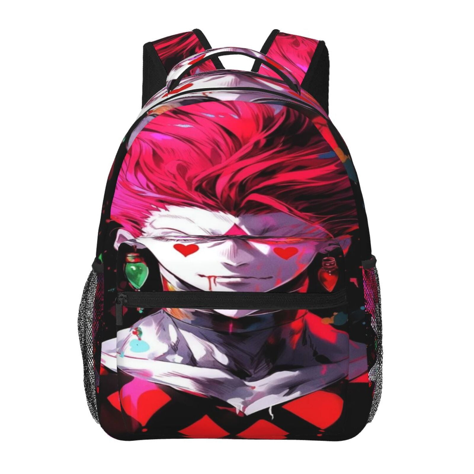 Hunter X Hunter Hisoka Backpack Cute Cartoon Lightweight Backpacks ...