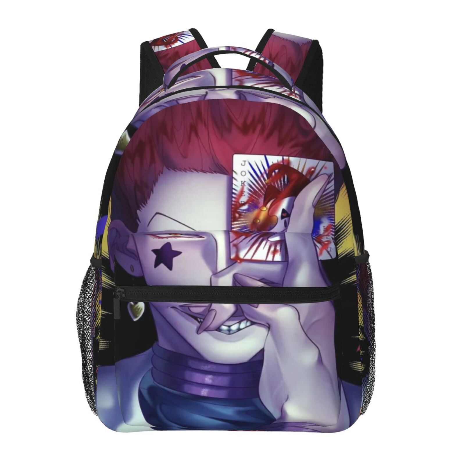 Hunter X Hunter Hisoka Backpack Cute Cartoon Lightweight Backpacks ...