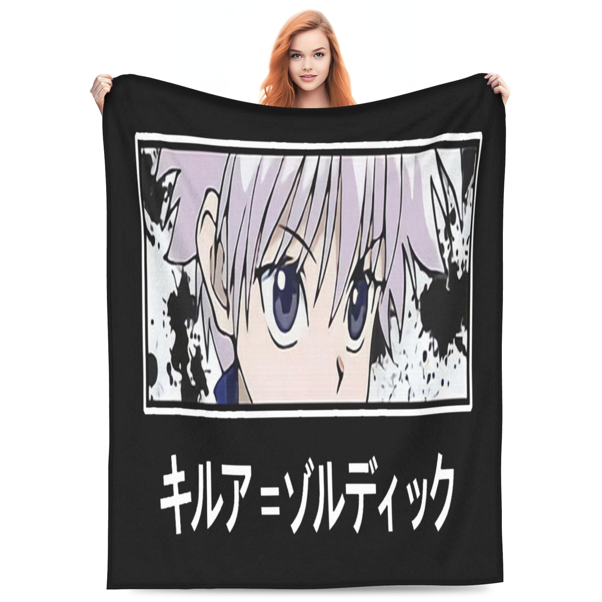 Hunter X Hunte Killua Bed Blanket 3D Printed Throw Blanket Lightweight ...