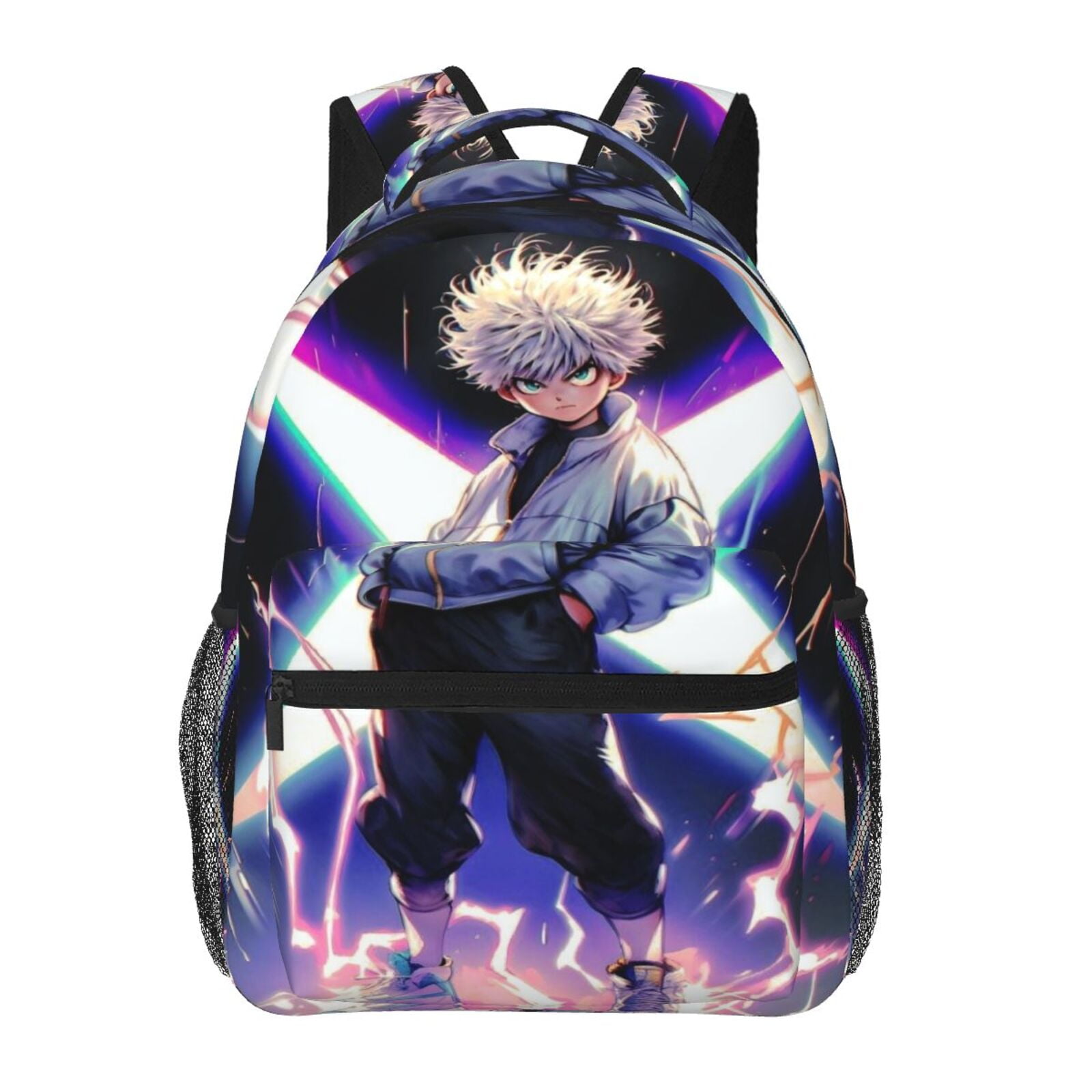 Hunter X Hunter Killua Lightning Backpack Cute Cartoon Lightweight ...