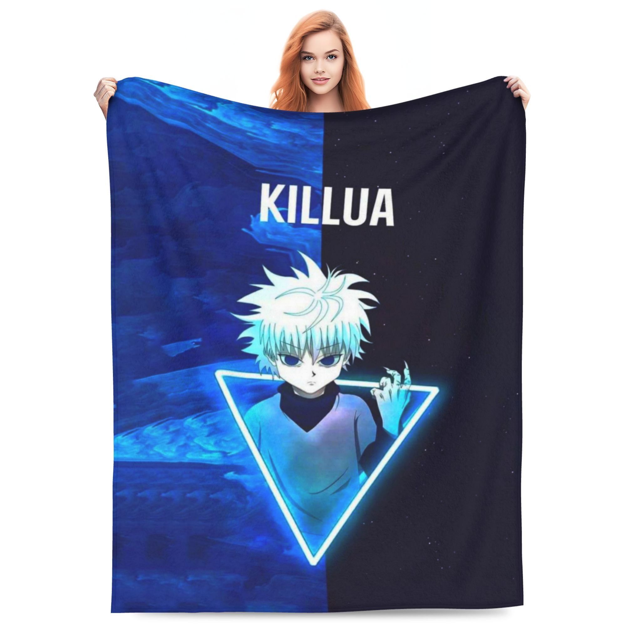 Hunter X Hunte Killua Lightning Bed Blanket 3D Printed Throw Blanket ...